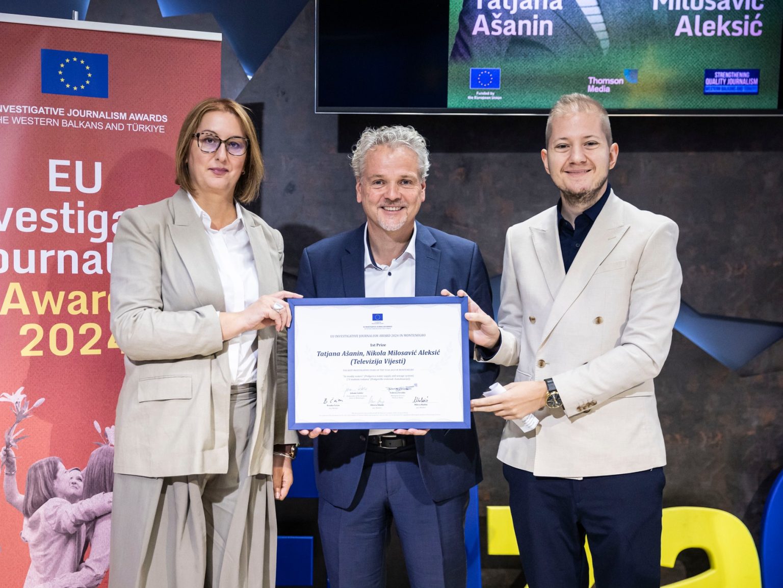 Journalists Awarded For Top Investigative Journalism in Montenegro - BIRN